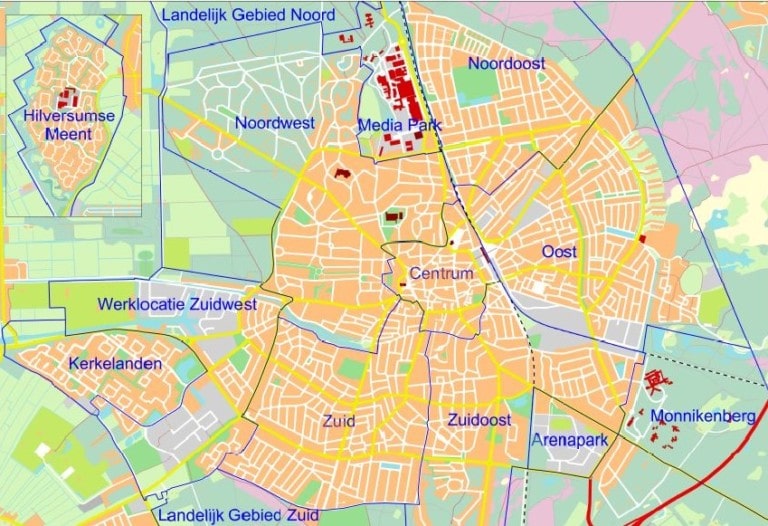 Aanpassing trekkingsgebieden Stadsfonds Hilversum - Stadsfonds